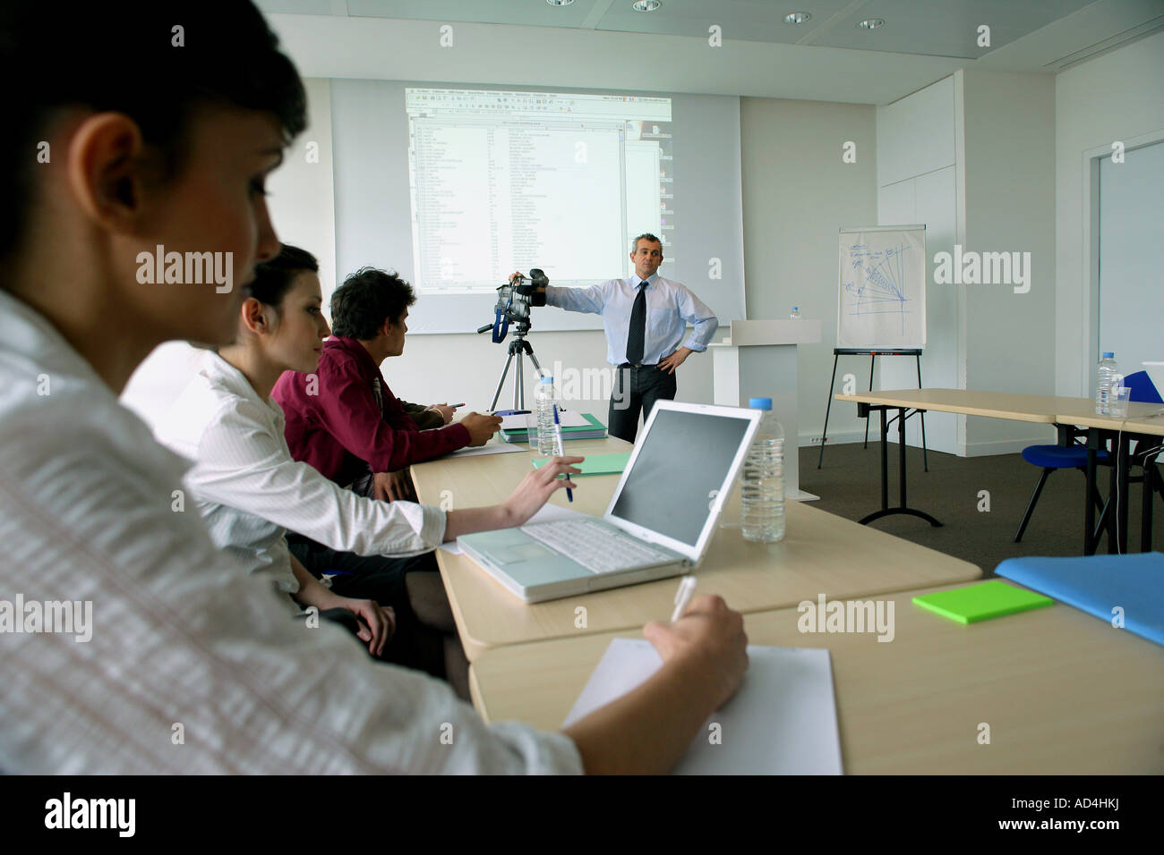 Professionals attending a trade training course Stock Photo - Alamy