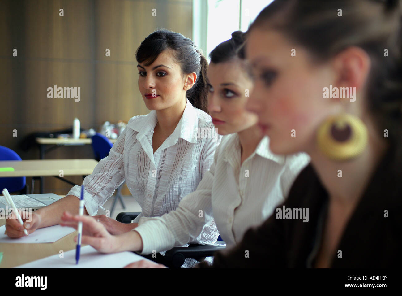 Professionals attending a trade training course Stock Photo - Alamy