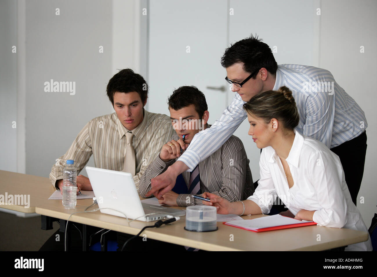 Professionals attending a trade training course Stock Photo - Alamy