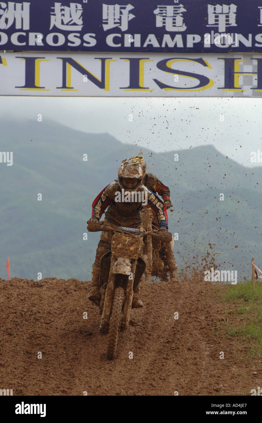 motorcross motorbike racing Stock Photo - Alamy