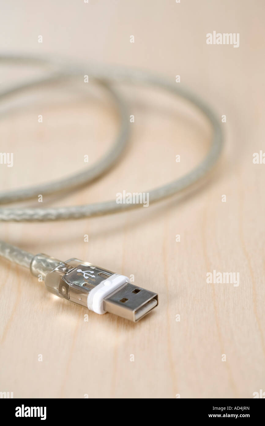USB connection cable Stock Photo - Alamy