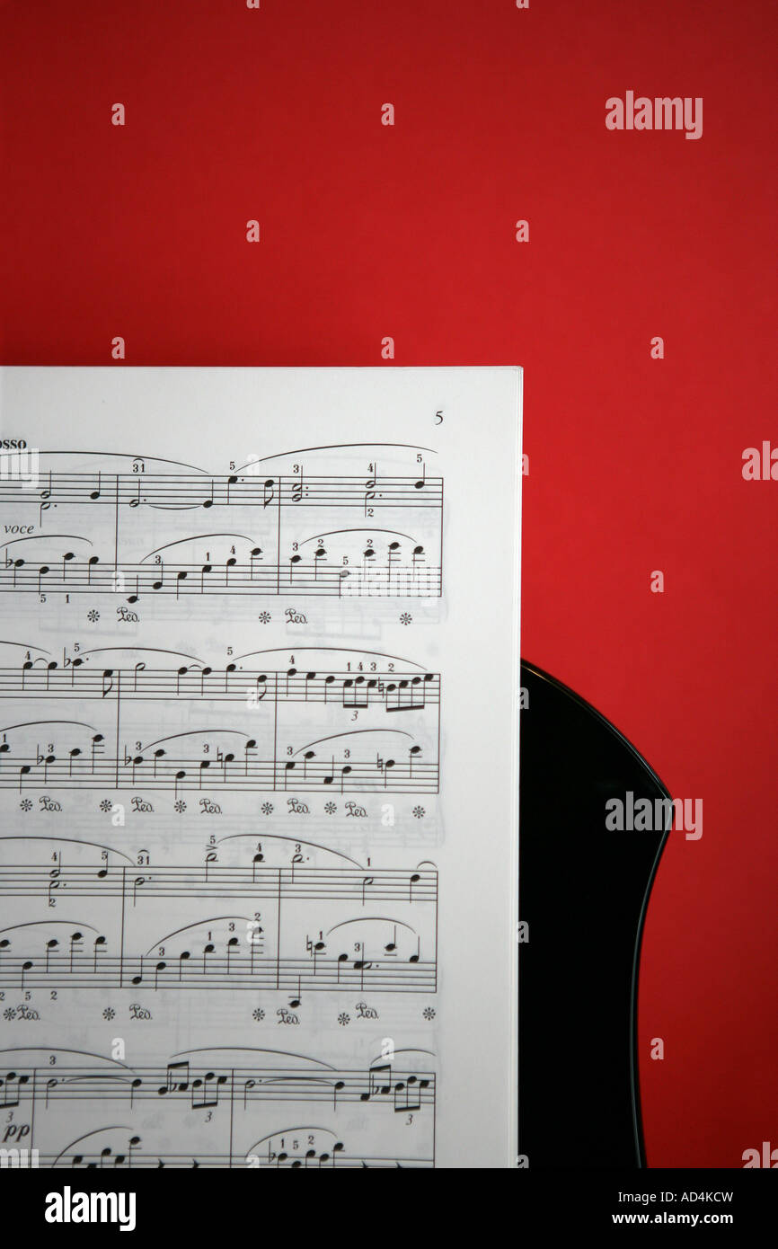 Musical score Stock Photo - Alamy