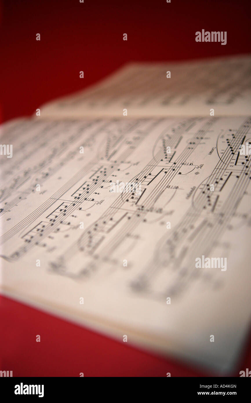 Score musique hi-res stock photography and images - Alamy