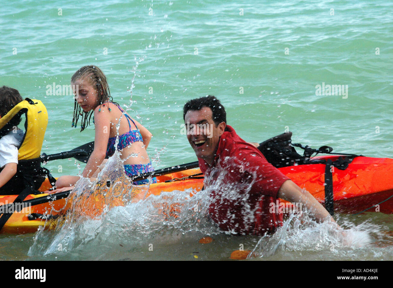 Falling out the boat hi-res stock photography and images - Alamy