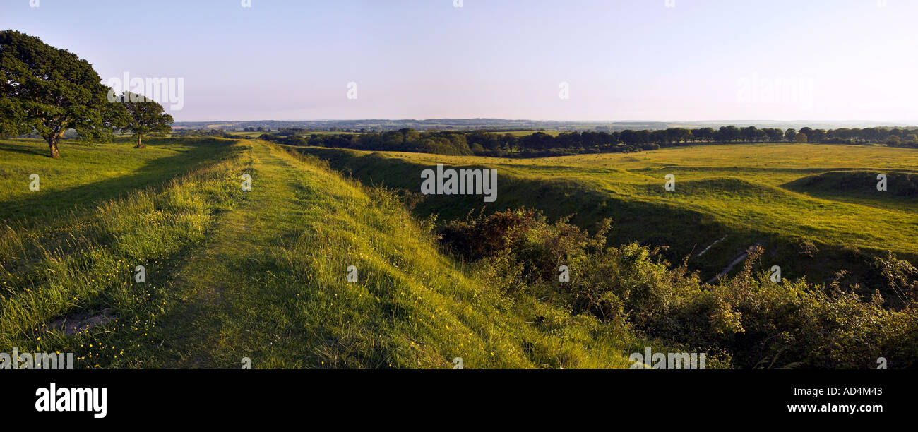 Badbury Rings, Dorset, England, UK Stock Photo - Alamy