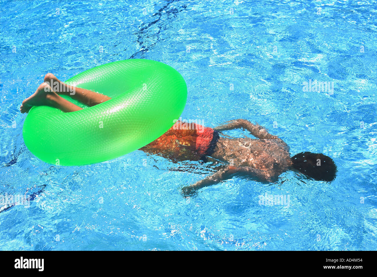 legs on the floater diving Stock Photo - Alamy