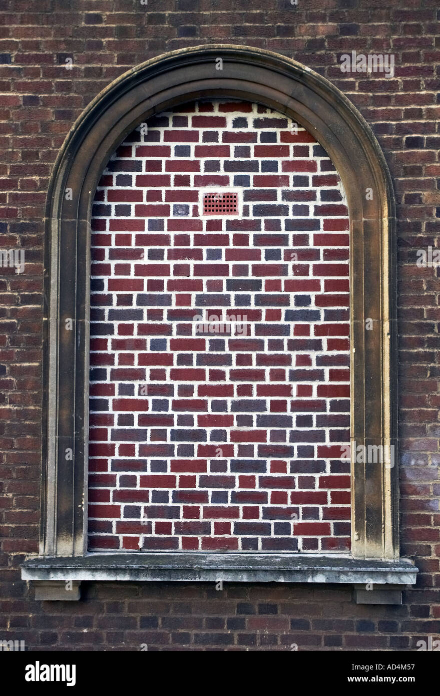 Bricked up window Stock Photo - Alamy