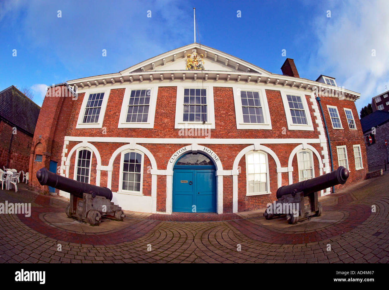 The Customs House Quayside Exeter Devon England Stock Photo - Alamy