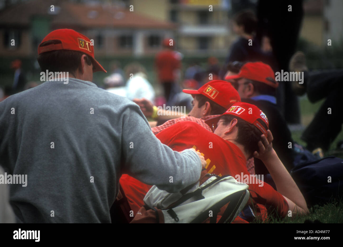Ferrari Fans Stock Photo - Alamy