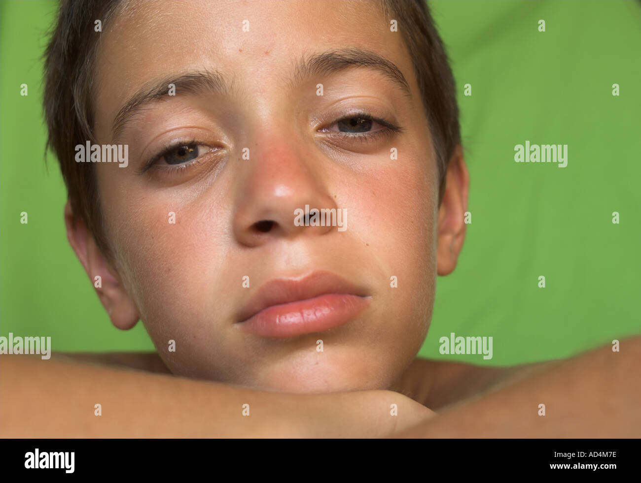 12 years boy portrait Stock Photo - Alamy