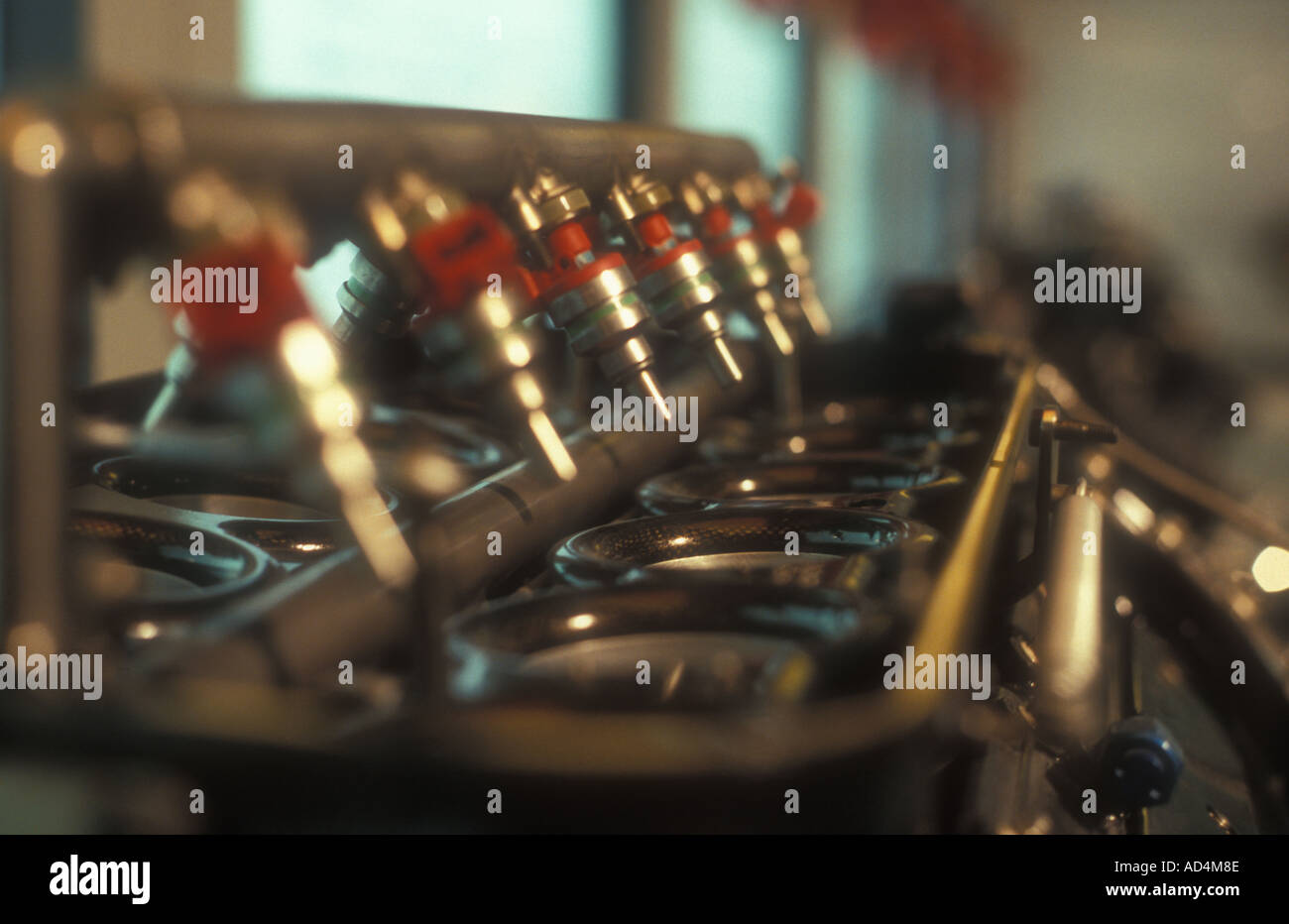 Ferrari Fuel Injectors Stock Photo - Alamy