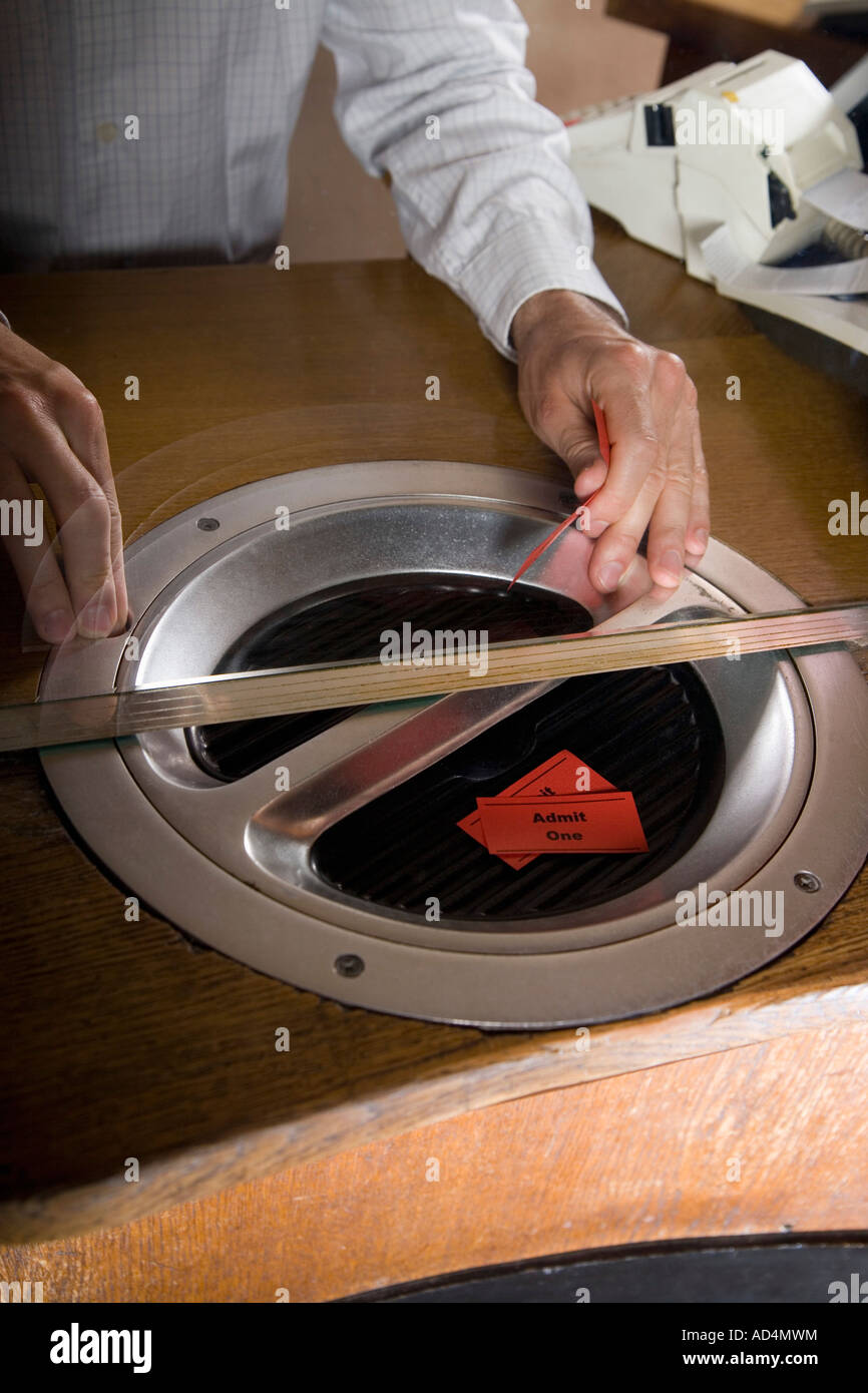 Box counter cashier ticket hi-res stock photography and images - Alamy