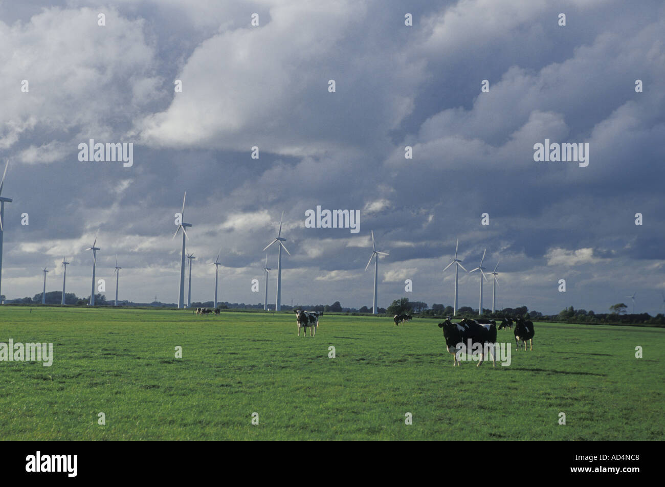 Pastures meadows wind farm hi-res stock photography and images - Alamy