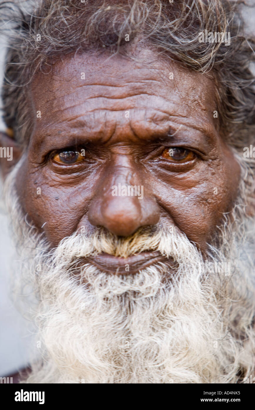 Environmental portrait of elderly Indian man Stock Photo - Alamy