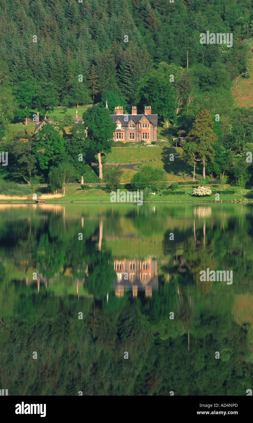Victorian Shooting Lodge Stock Photo - Alamy