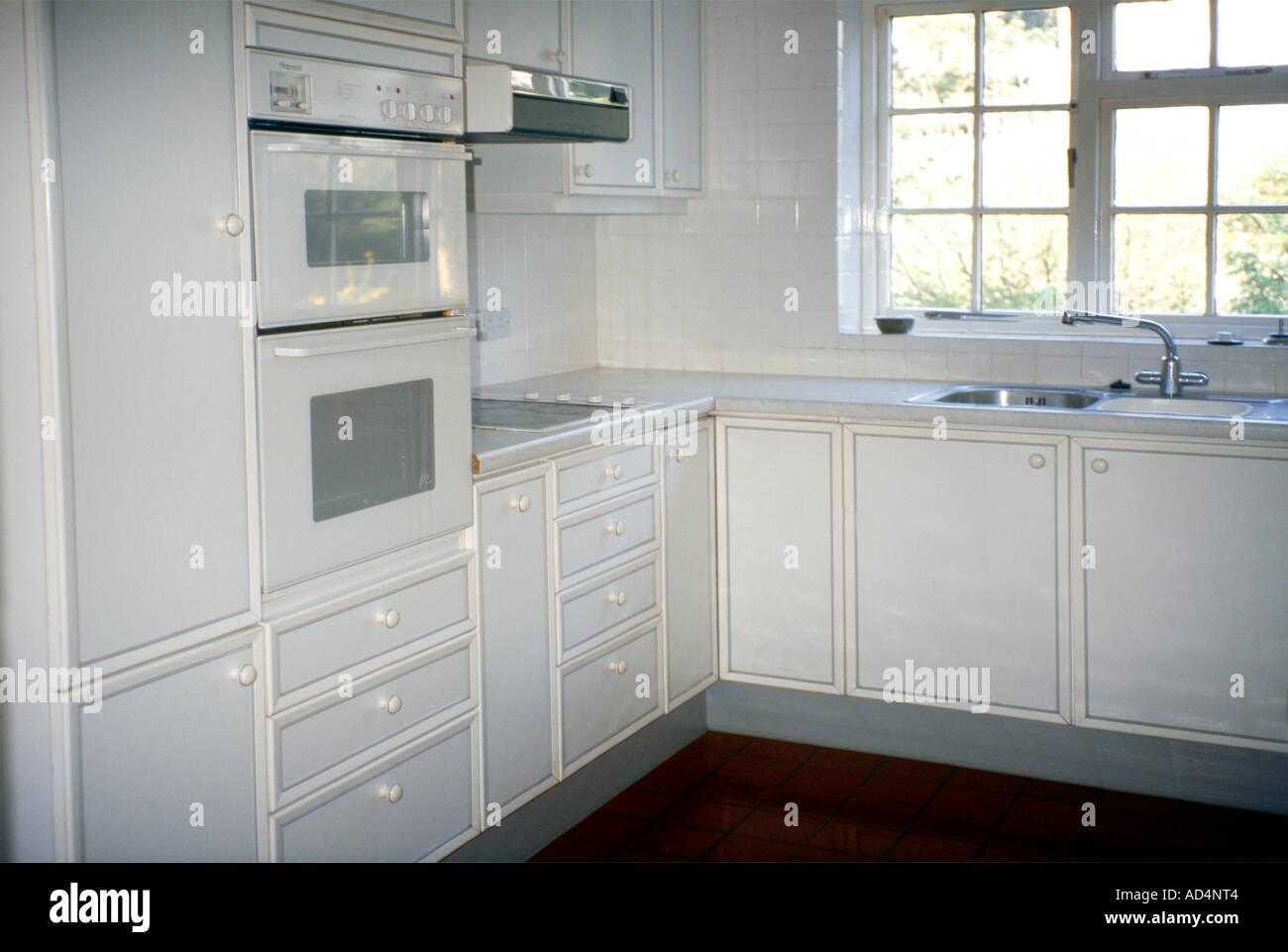 Kitchen Interior Tiles Stock Photo - Alamy