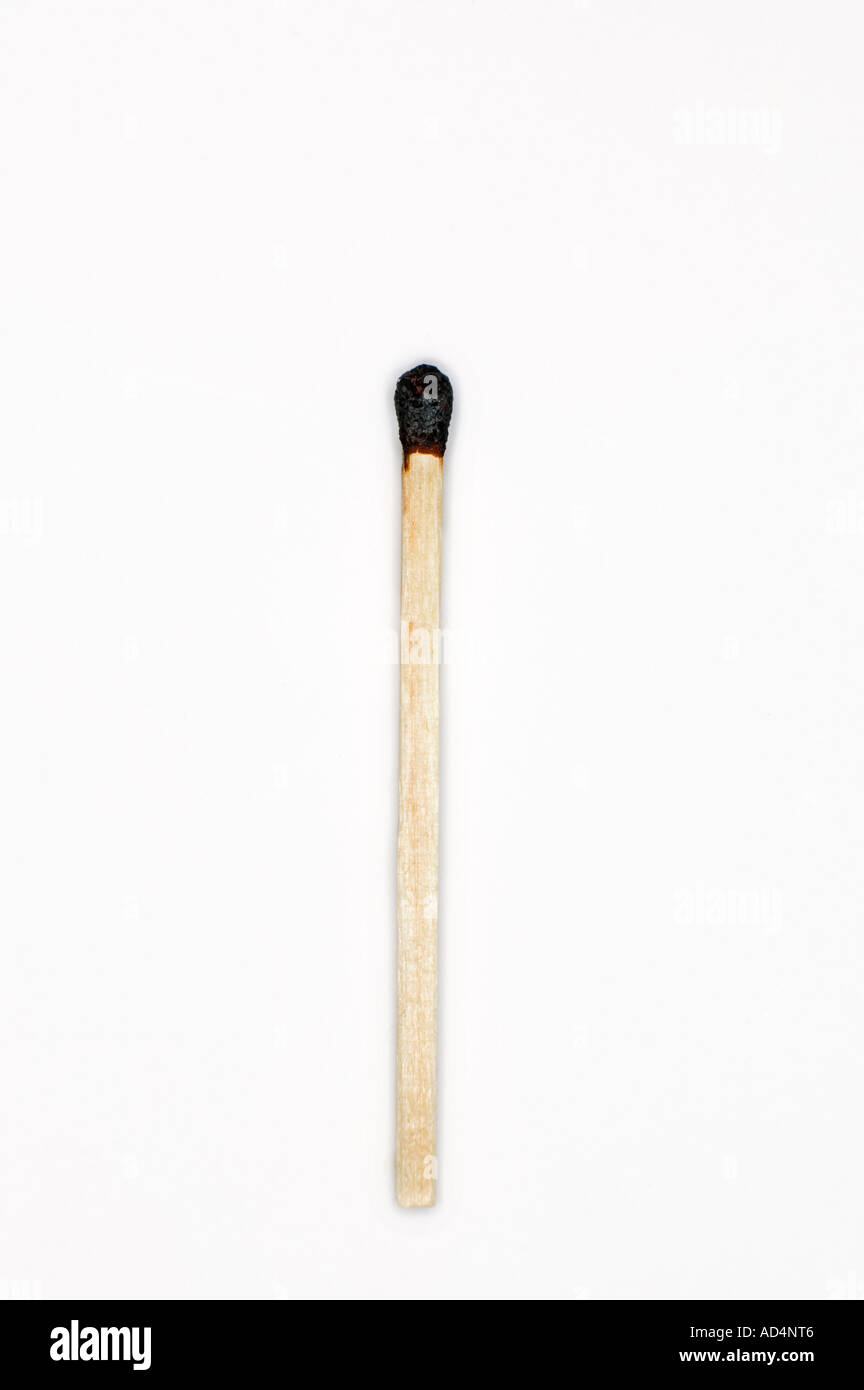 burnt match Stock Photo - Alamy