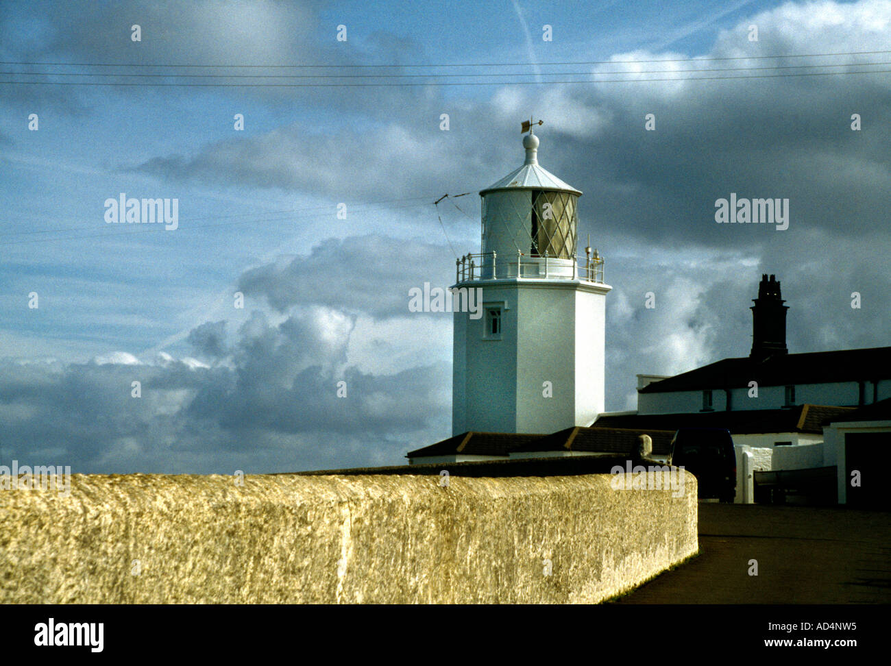 Cornwall England The Lizard Lighthouse Most Southerly Point of Mainland ...
