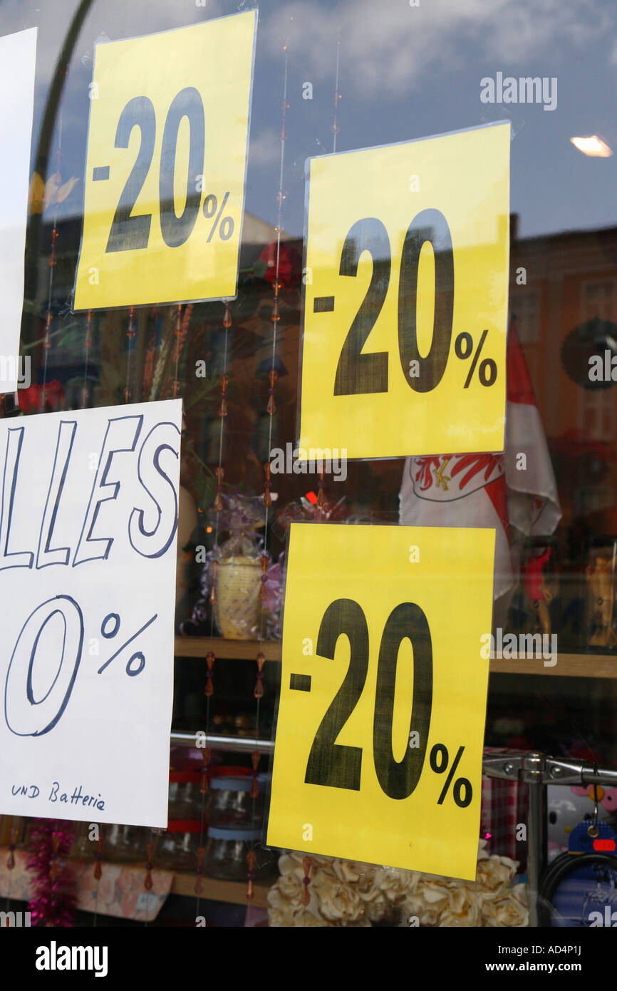 Signs in window business hi-res stock photography and images - Alamy