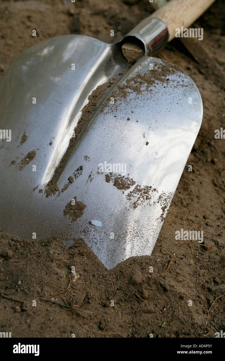 Gardening shovel lying on hi-res stock photography and images - Alamy