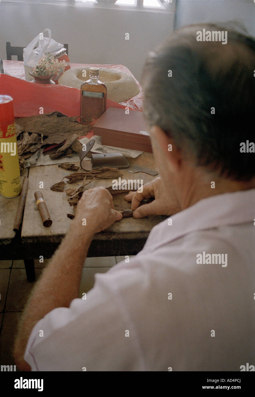 Cigar making table hi-res stock photography and images - Alamy