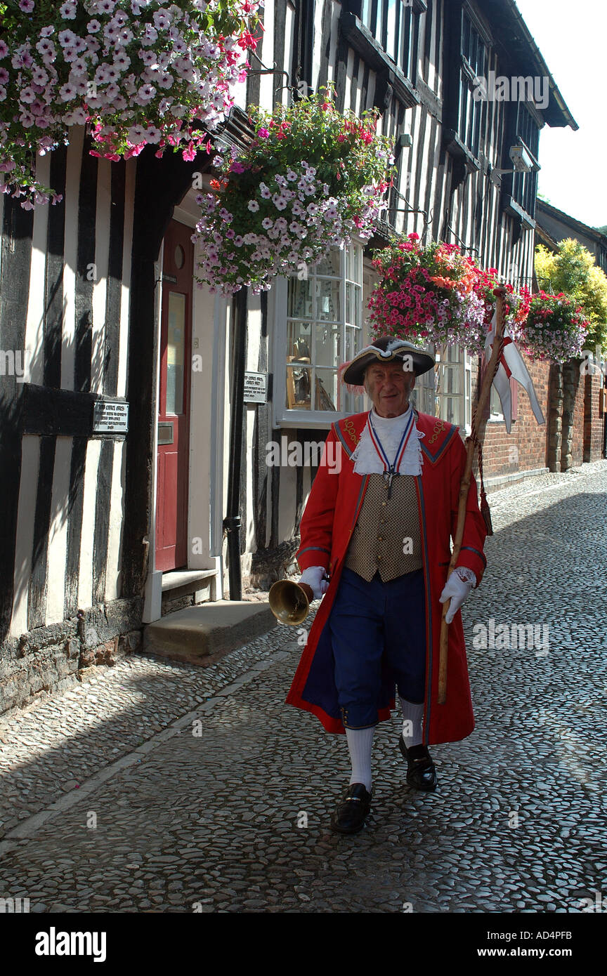 William Bill the Bell Turberfield in Church Lane Ledbury Stock Photo ...