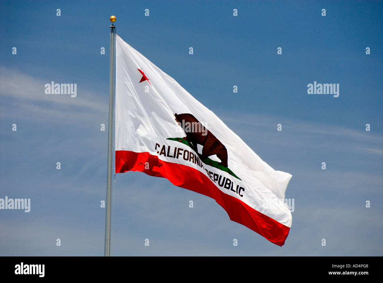State Flag of California Stock Photo - Alamy