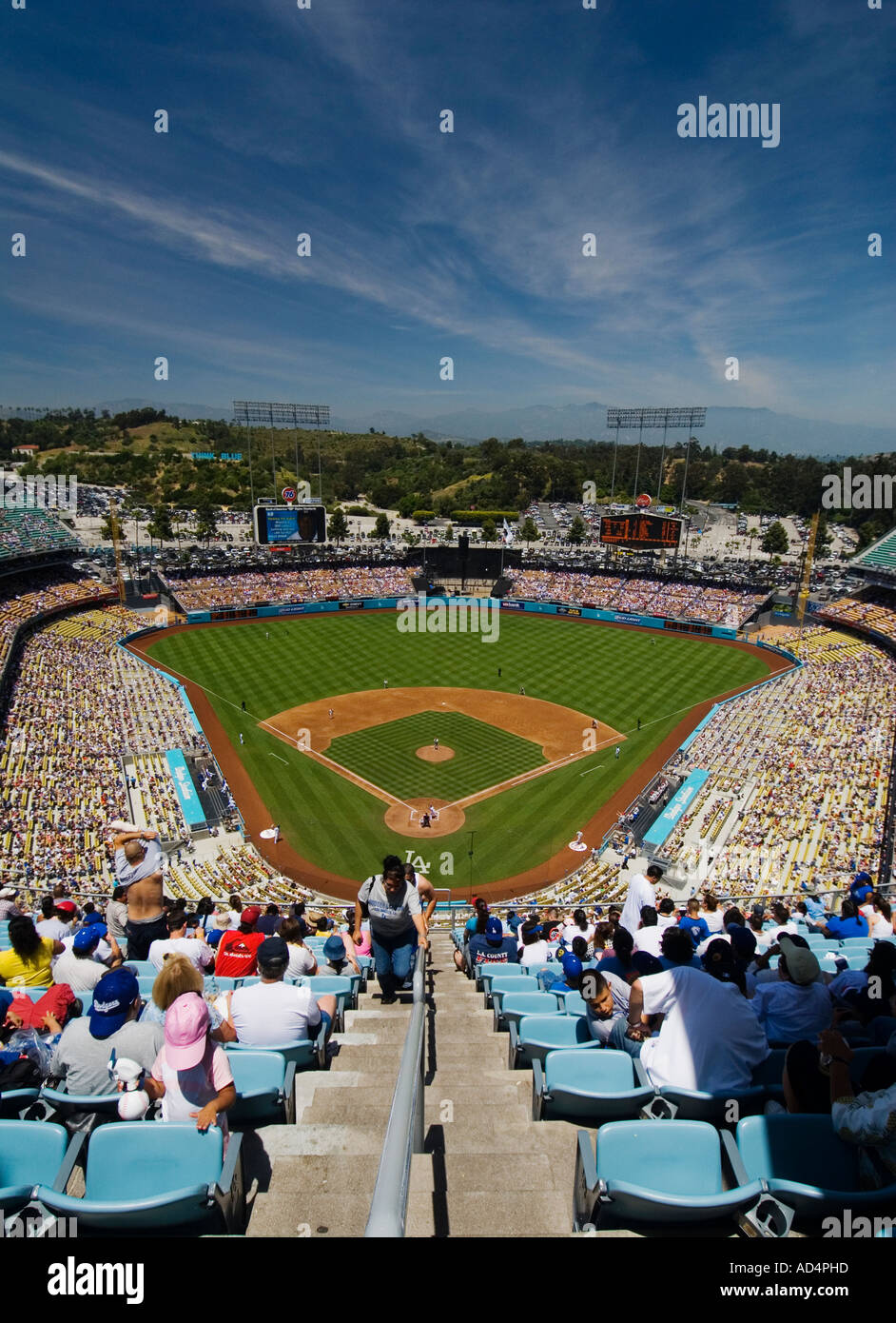 Dodger stadium los angeles hi-res stock photography and images - Alamy