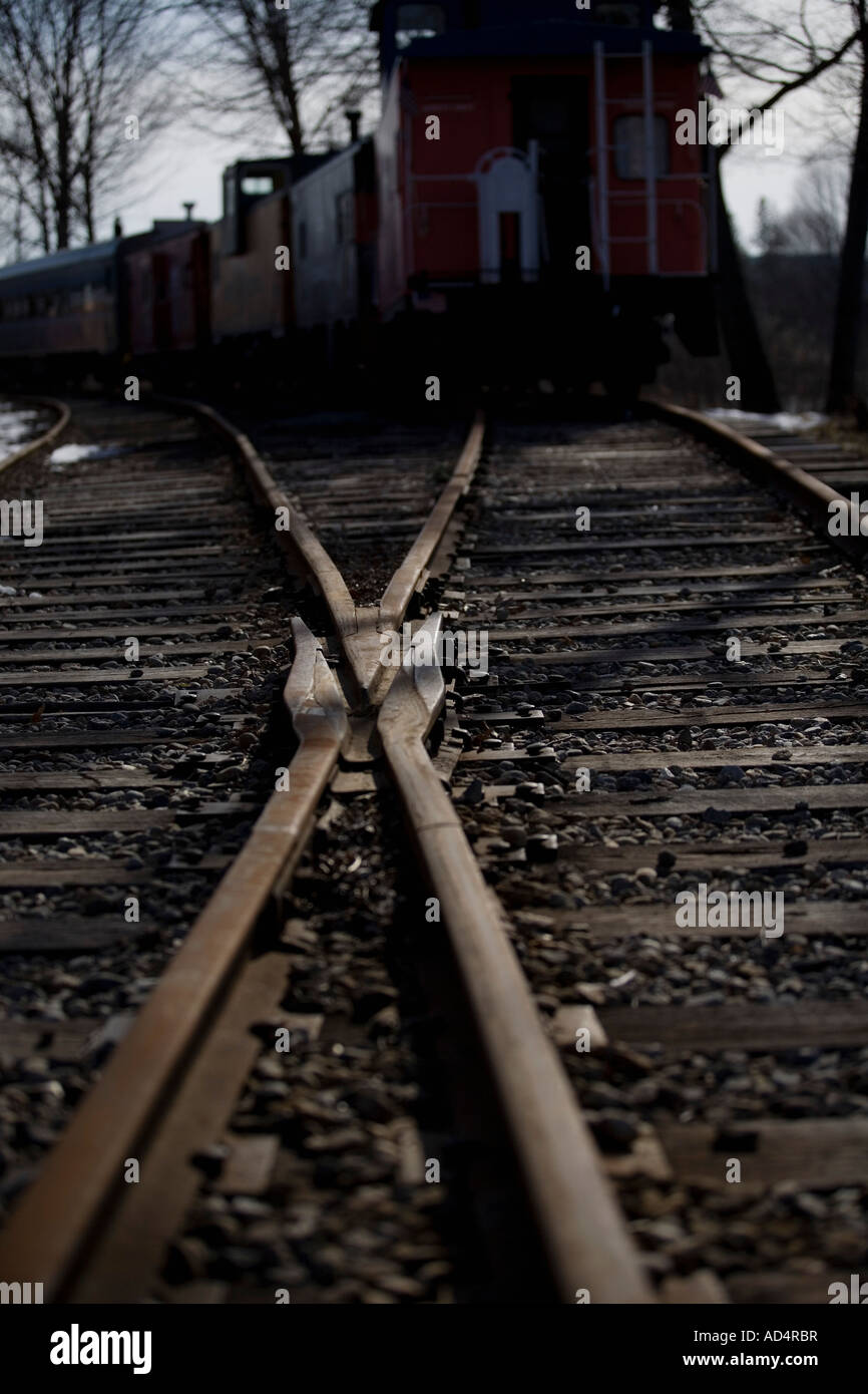 Railroad junction hi-res stock photography and images - Alamy