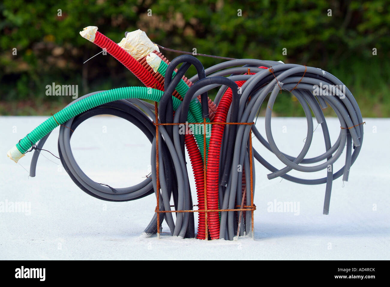 Cable protection tubes hi-res stock photography and images - Alamy
