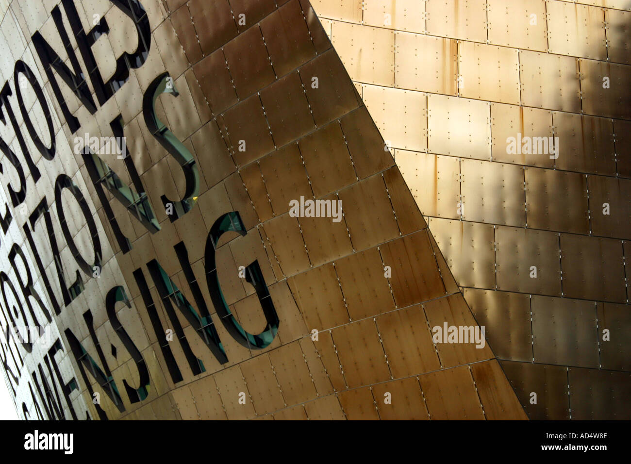 Uk writing wales letters building hi-res stock photography and images ...