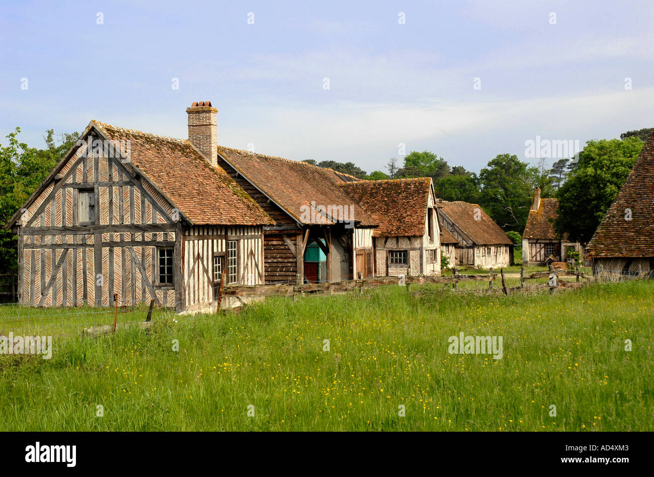 Medieval farm Loire France Stock Photo: 7603138 - Alamy