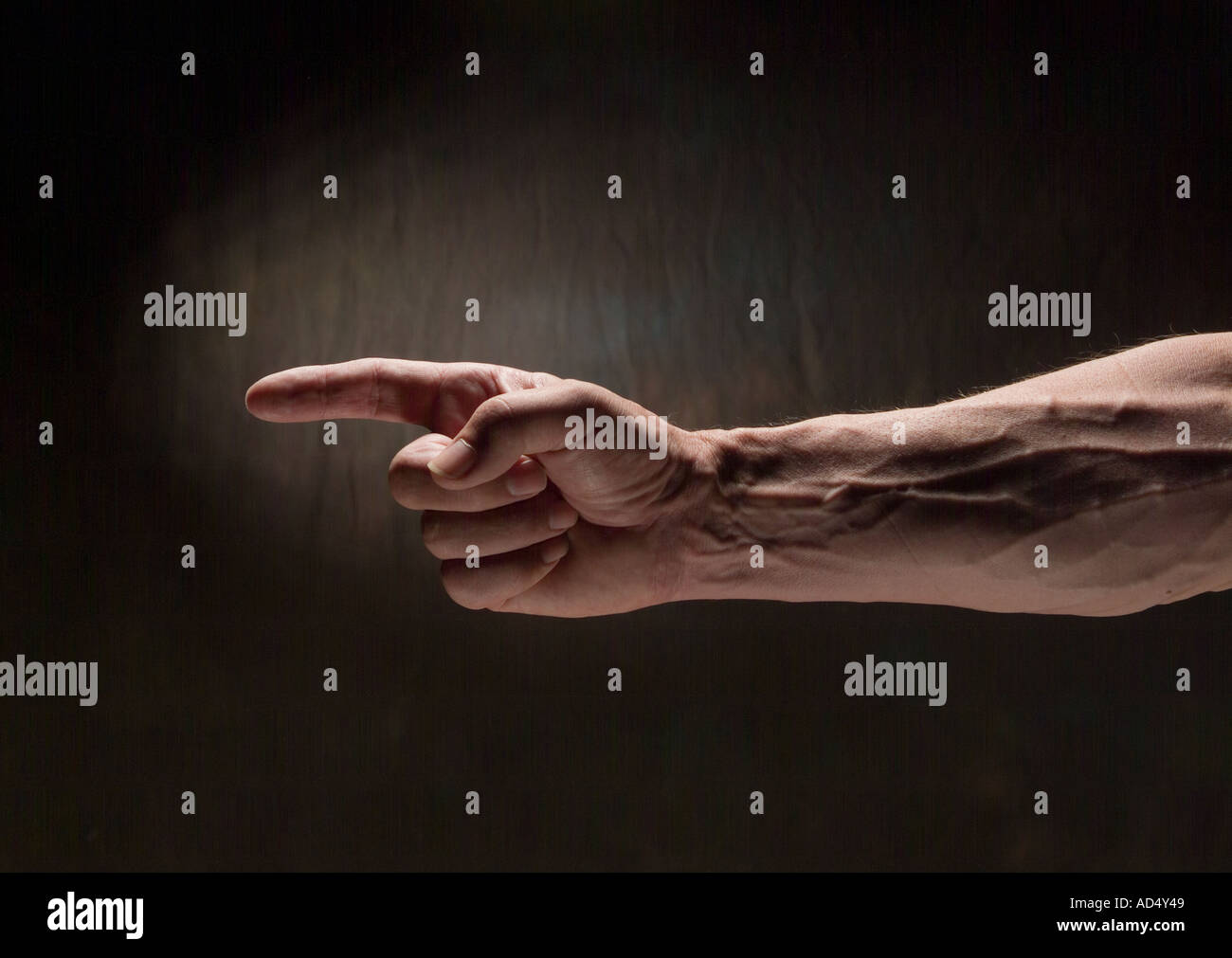 Arm veins clenched fist hi-res stock photography and images - Alamy