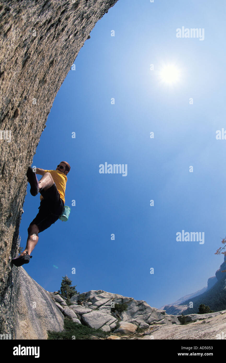 Overhanging rock yosemite hi-res stock photography and images - Alamy