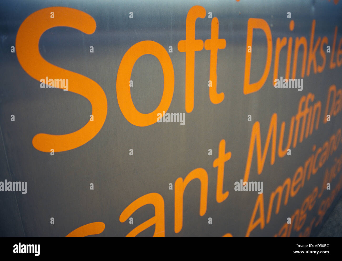 soft drink sign Stock Photo - Alamy