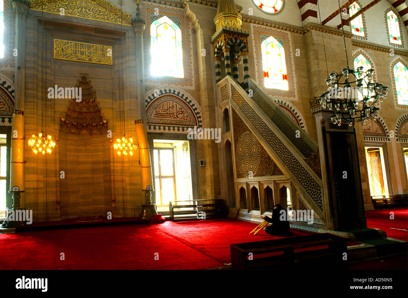 Istanbul Turkey Sehzade Camii (Princes Mosque) Minbar & Mihrab Stock ...