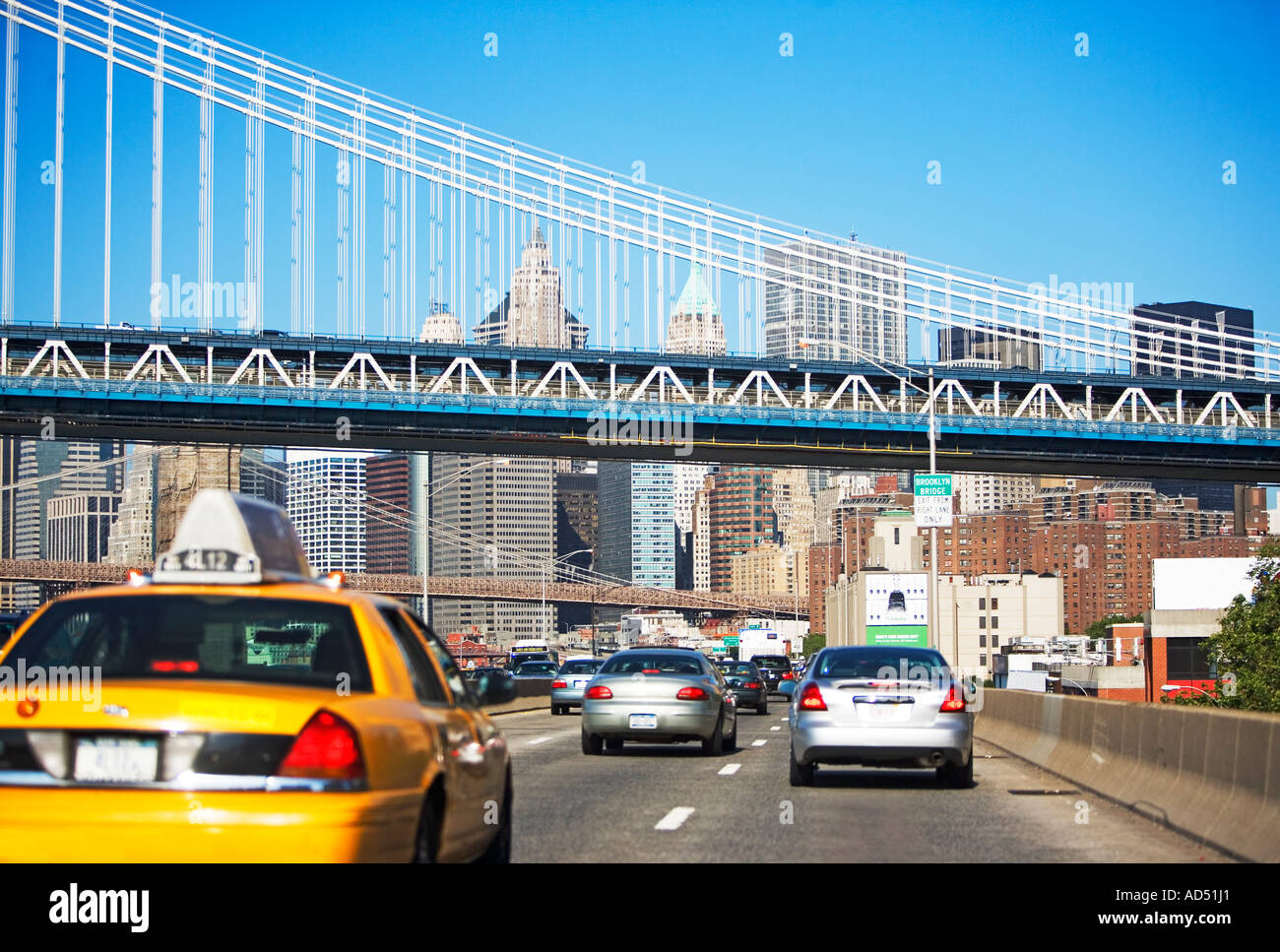 TRAFFIC, NEW YORK CITY Stock Photo - Alamy