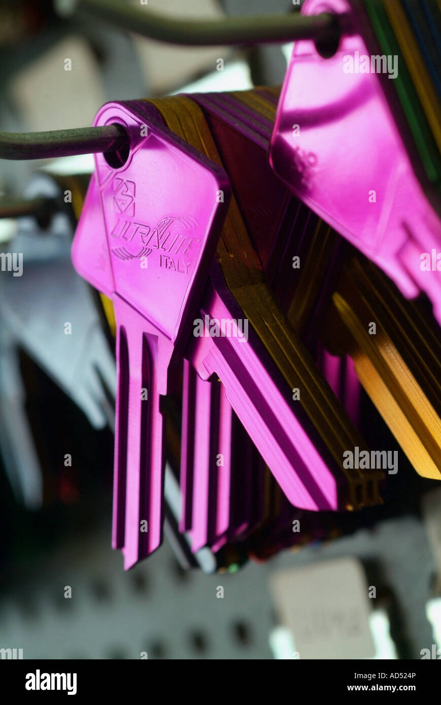Display board with keys hi-res stock photography and images - Alamy