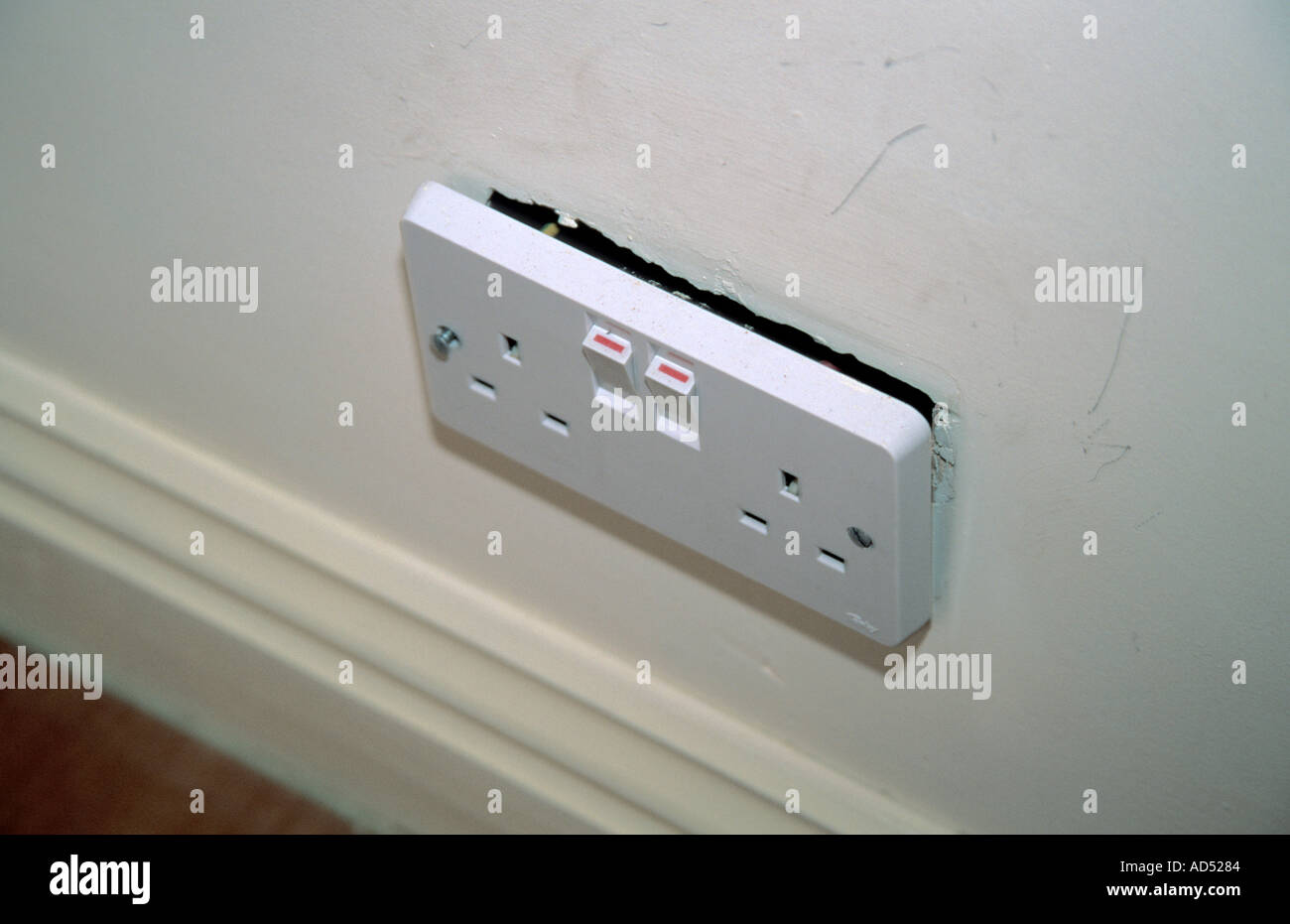 Loose Electric Socket prior to painting DIY D I Y Do It Yourself ...