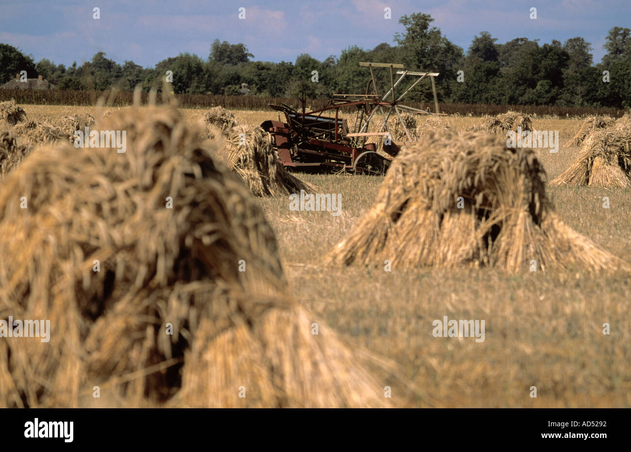 Old fashioned hay stack hi-res stock photography and images - Alamy