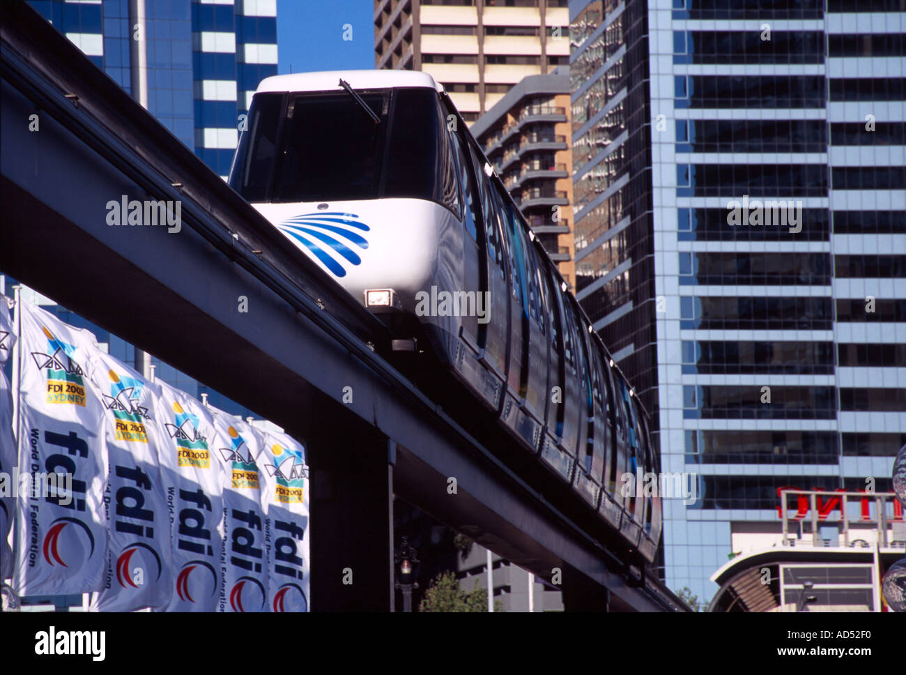 Darling harbour aerial hi-res stock photography and images - Alamy