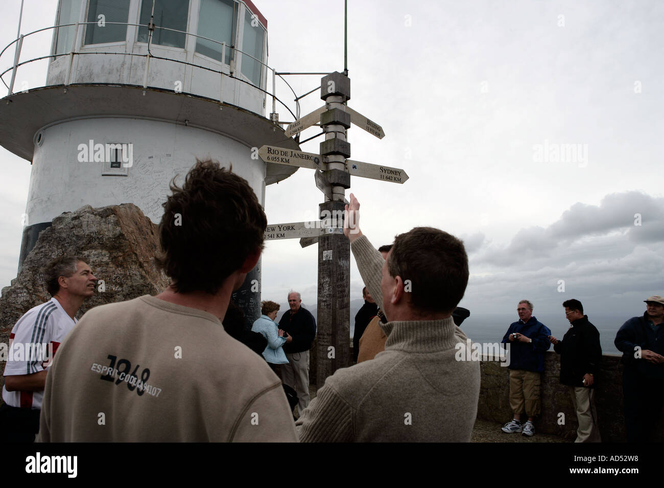 Cape point lighthouse sign hi-res stock photography and images - Alamy
