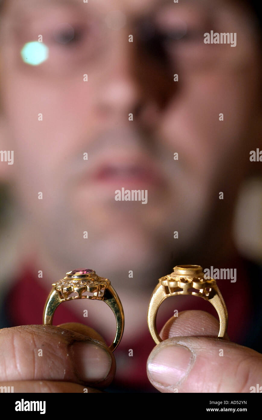 Jewellery maker rings hi-res stock photography and images - Alamy
