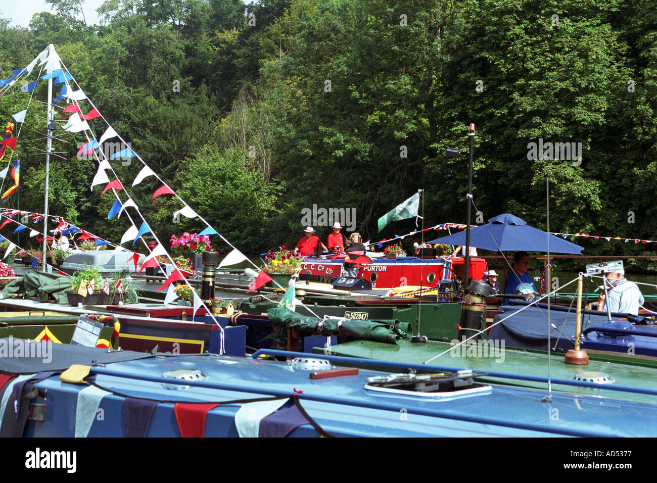 The National and Inland Waterways Association Festival Beale Park near ...
