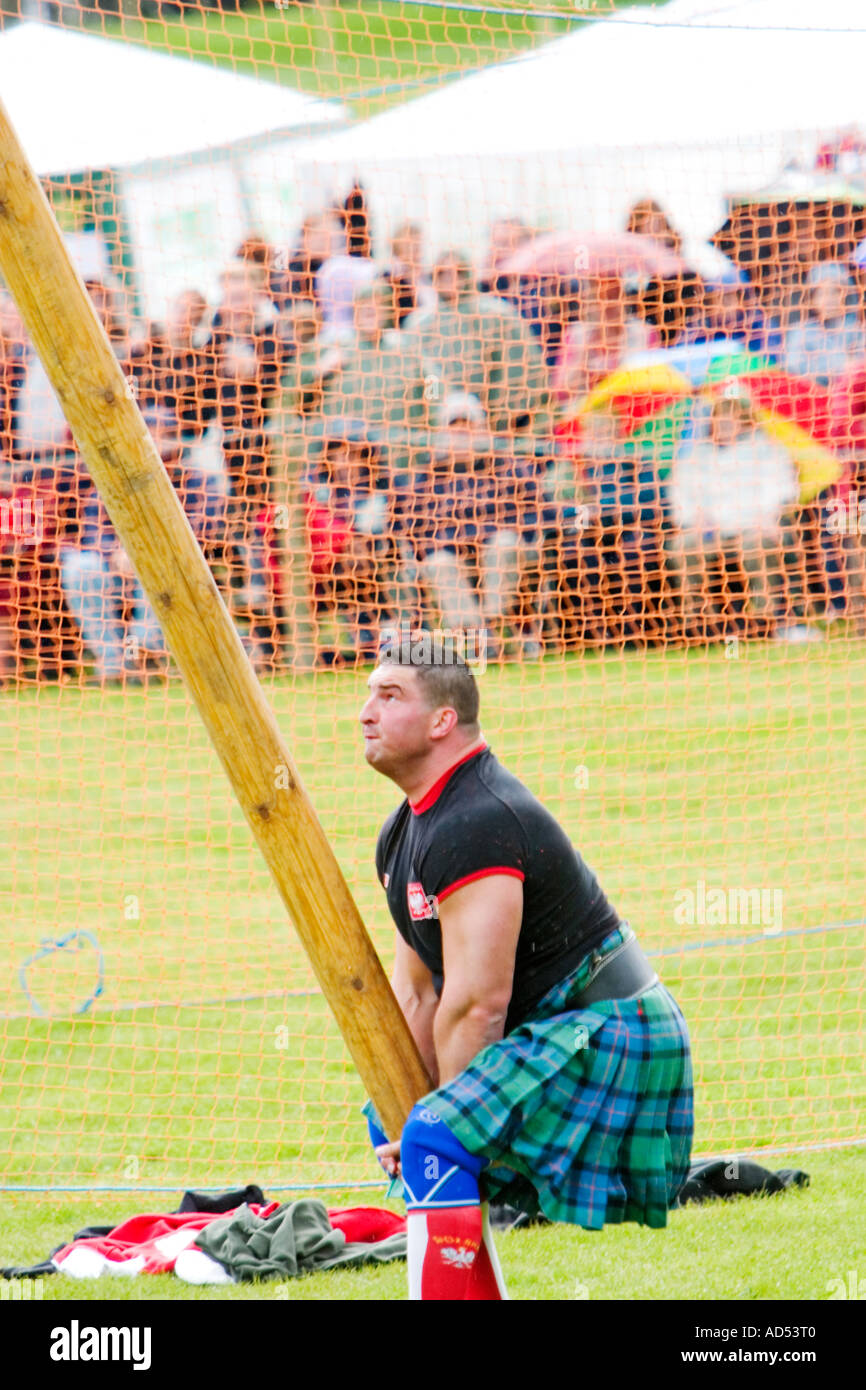 Toss Caber Tossing Lift Pole High Resolution Stock Photography and ...