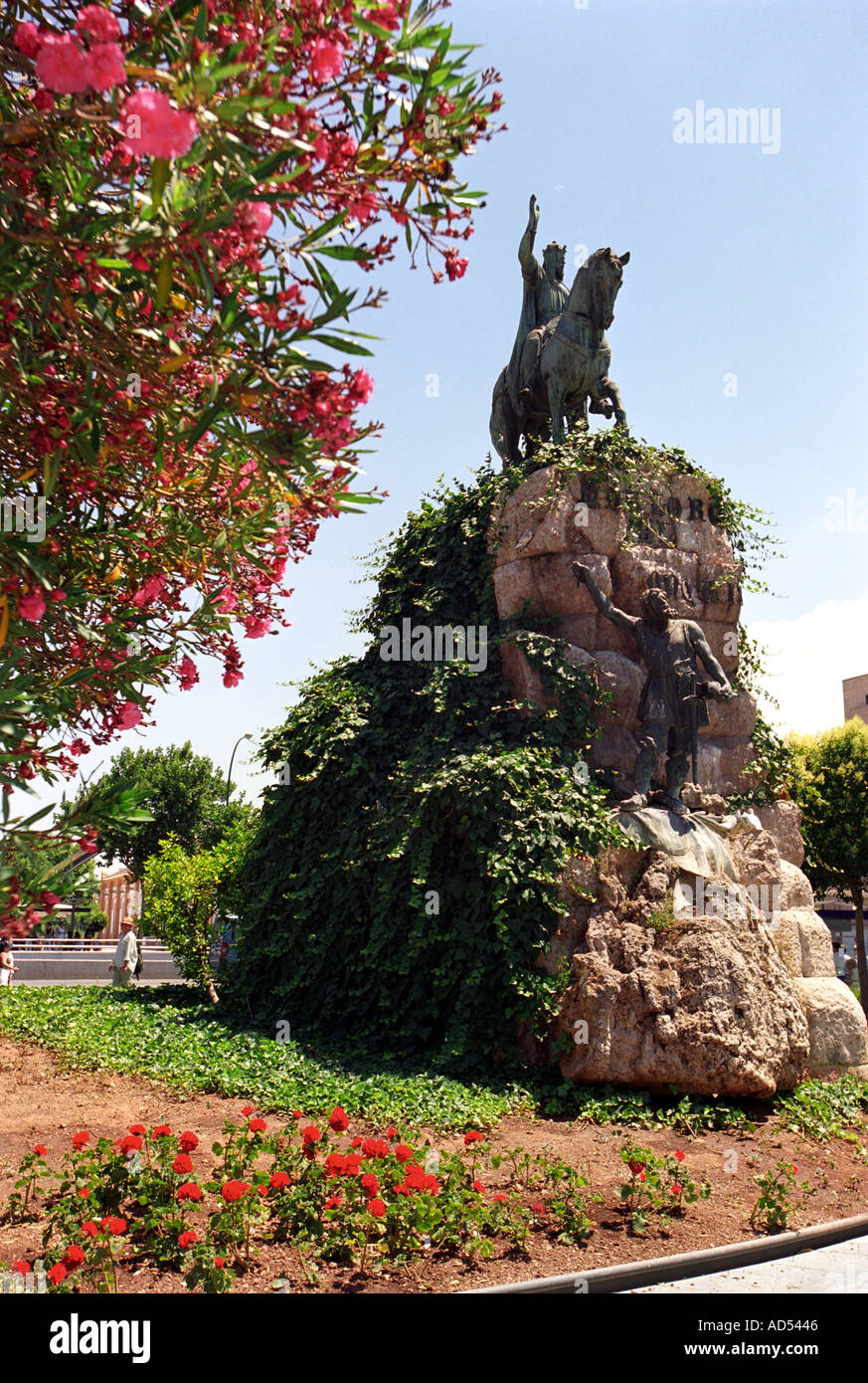 Statue of King Jaime II in city centre Palma Majorca Stock Photo - Alamy