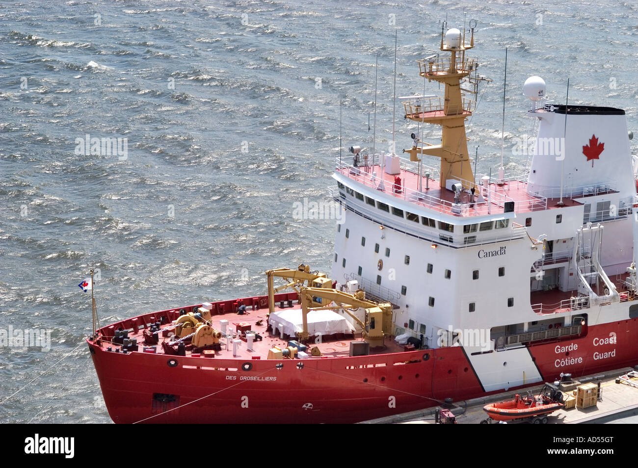 Canadian coast guard Stock Photo - Alamy