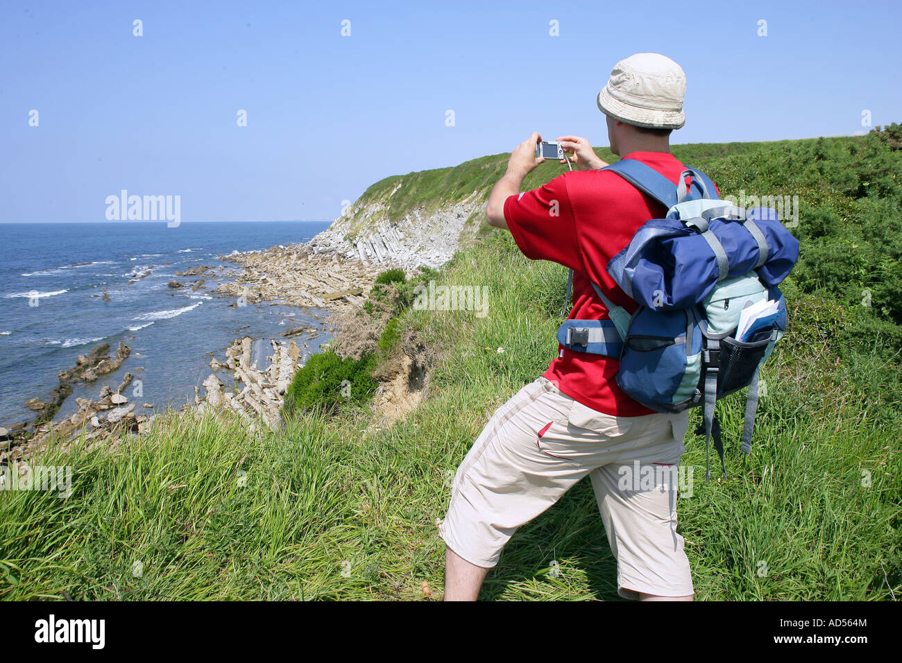 Man admiring the view Stock Photo - Alamy