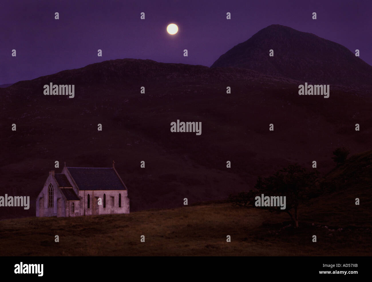 Scottish highlands at night hi-res stock photography and images - Alamy