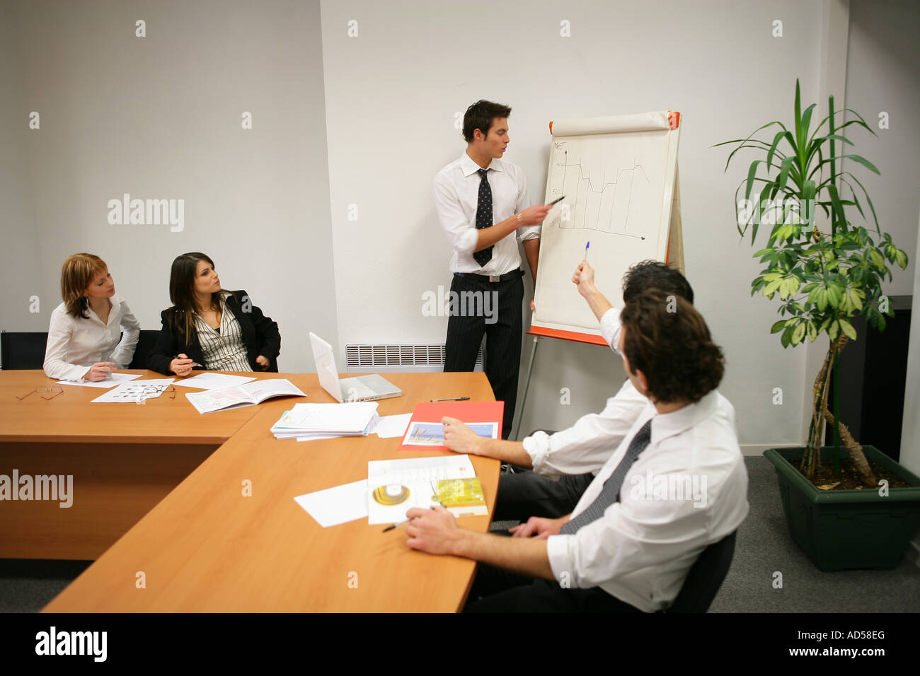 Professionals attending a trade training course Stock Photo - Alamy